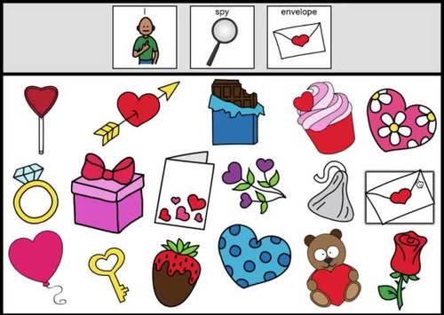 I Spy... Valentine's Day! Boom Cards by Katie Gordon SLP | TPT