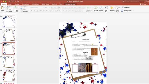 Fourth of July Styled Mockup Photos by E is for Education | TPT