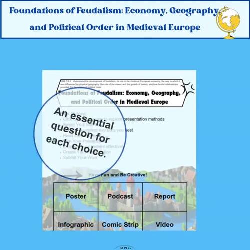 HSS 7.6.3 Feudalism: Economy, Geography, in Medieval Europe PBL Choice ...
