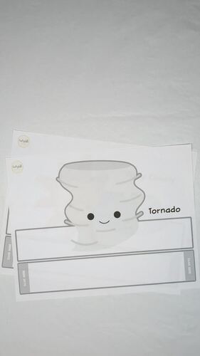 Weather Printable Crowns | 10 Fun Weather Hats | Color-Black & White ...