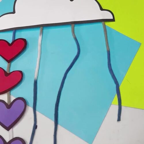 February Patterns Crafts Winter Activities | Valentine's Day Crafts