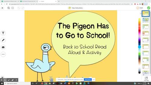 The Pigeon HAS to go to School Activities by Happy Kid Print | TPT