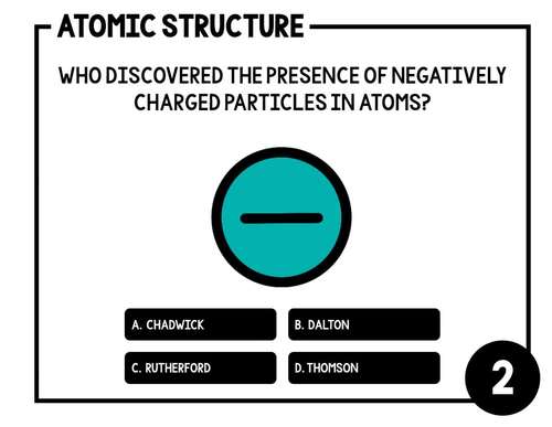 Atomic Structure Task Cards Activity | Print and Digital Science Task Cards