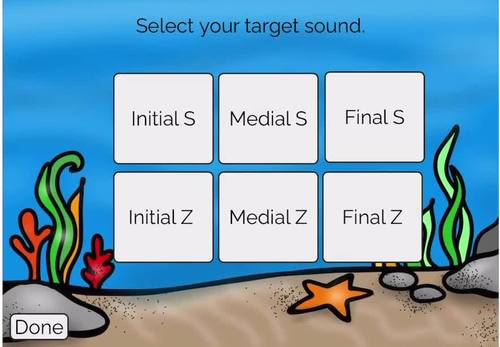 Articulation BOOM CARDS S & Z | Mermaid Search & Say by Speechie Pals