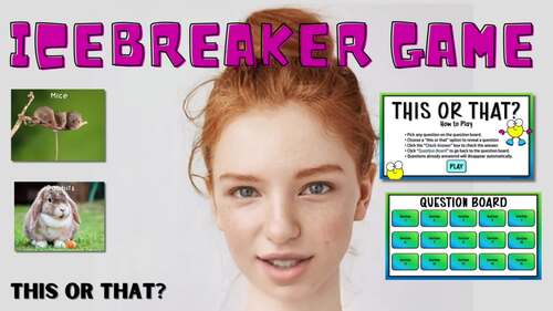This or That- Icebreaker Game, persuasive talking and debating skills