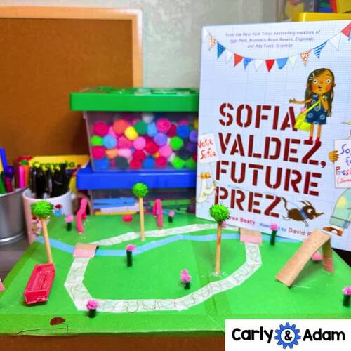 Sofia Valdez, Future Prez READ ALOUD STEM Challenge Election Activity