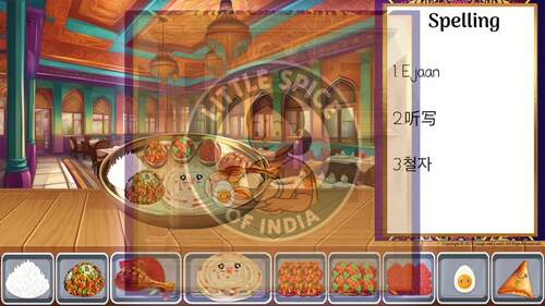 Little Spice of India - Digital Sticker Board Game by Laugh and Learn.edu