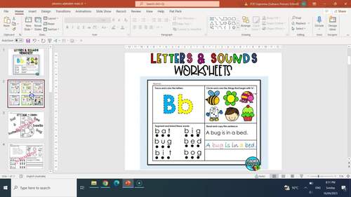 Phonics Worksheets Review CVC Blends and Digraphs, Diphthongs First Grade