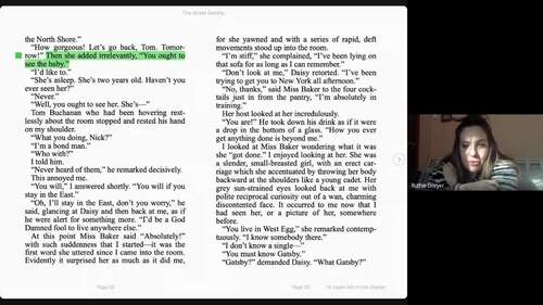 Great Gatsby Guided Reading | Close Reading & Literary Analysis Ch 1 Part 2