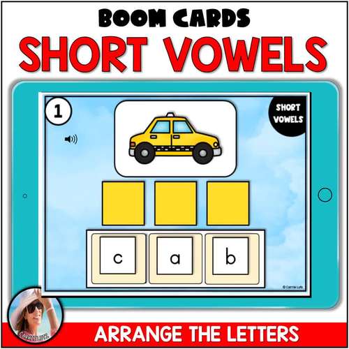 Spelling CVC Words Boom Cards | Distance Learning | TpT