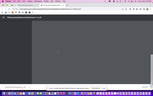 PE Rules poster (digital download link to Canva) by That'll Teach Em