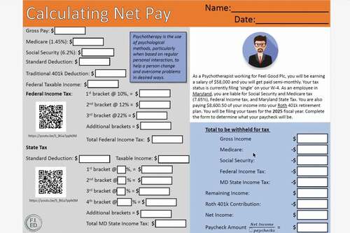 Calculating Net Pay| Paychecks, Payroll Taxes & Deductions | 2025 Tax Year