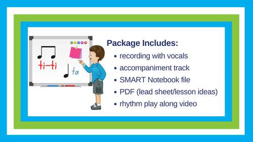 Music Theory Song for Lower Elementary Music: Rhythm Study - Teaches Ta ...