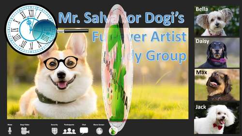 Mr. Salvador Dogi's Fur-ever Artist Study Group (Art Appreciation & Art ...