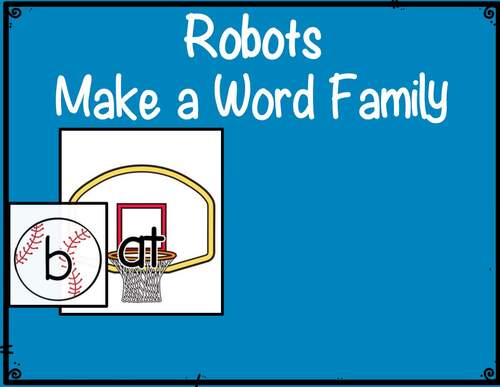 Sports Themed Make A Short Vowel Word Family Center | TPT
