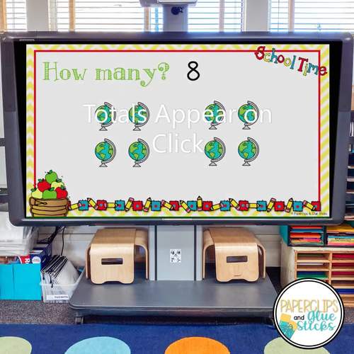Math Routine Dot Card Growing Bundle by Paperclips and Glue Sticks