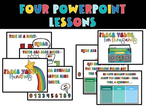 Place Value Mini Unit | Place Value Activities Practice and Assessment