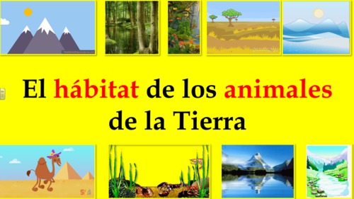 Distance Learning Special: Los animales (Hábitat) - Video Minilesson ...