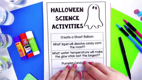 Fun Halloween Science Experiments - Fall Science Activities - October STEM