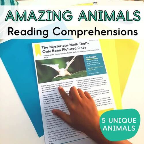 Animal Reading Comprehensions for Muslim Children by Teach Me Islam