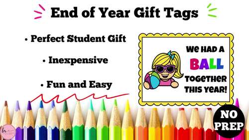 End of Year Student Gift Tags : BONUS Counting to 10 Puzzles # ...