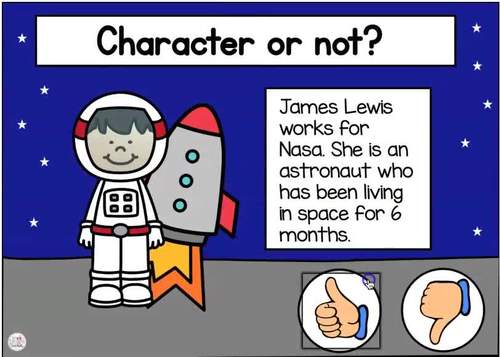 Story Elements Boom Cards Characters by Suburban Teacher | TPT