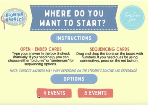 Answering How Questions (Procedure), Sequencing & Using Connectives