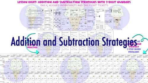 8: 2nd Grade: Addition & Subtraction Strategies by The Mint Chip Teacher