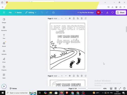 Customizable Name Quotes Friendship Coloring Book - Social Emotional ...