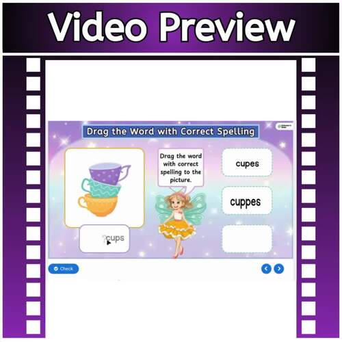 Plurals: Drag the Word with Correct Spelling (Adding '-s' or '-es')