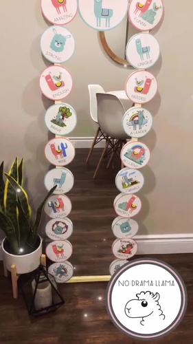 Positive Affirmation & Growth Mindset Llama Mirror - (I AM / YOU ARE ...