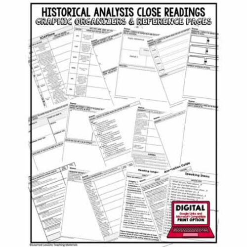 Early American History Textbook Replacement DBQ Close Reading Google Bundle