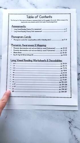 Long Vowel Phonics Worksheets, Activities, & Decodables - Orton Gillingham