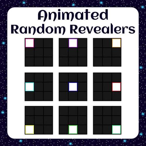 Animated GIF Random Revealers Clipart – 9 Blocks by Colleen's Cosmic ...