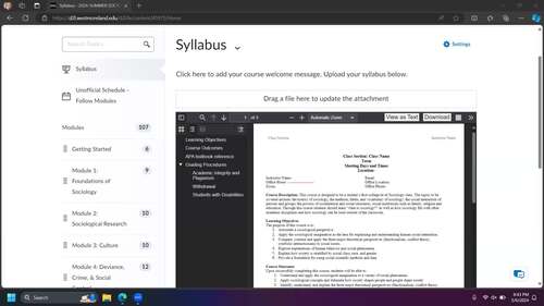 Introduction to Sociology Brightspace D2L Full Course HIgh School ...