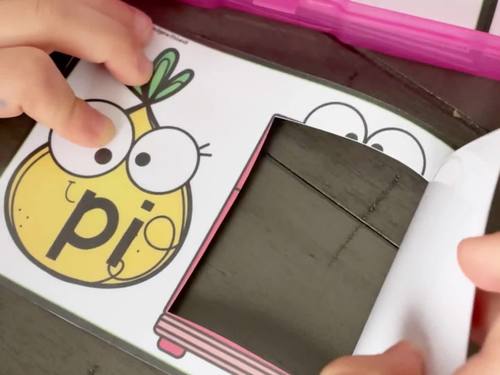 SYLLABLE SNACKS! Open & Closed Syllable PRACTICE Task Cards Centers