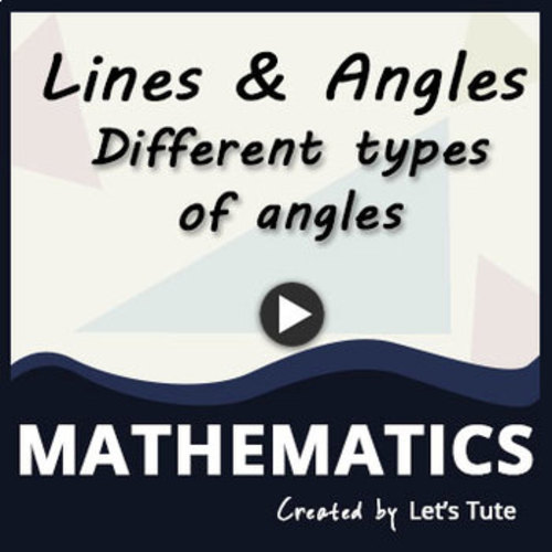 Math What is an Angle? Different Types of Angles Geometry by Letstute