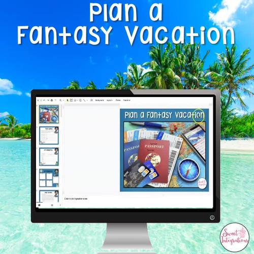 Plan a Vacation Research Unit - Project Based Learning Math and Social ...