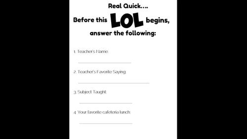 7th Grade Probability & Statistics Activity | LOL-Gorithm: Cafeteria Chaos