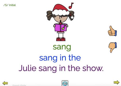 Articulation S - Winter Themed Boom Cards by Speech Rocks | TPT