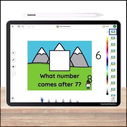 Find the Next Number K.CC.A.1 - Kindergarten - Counting & Cardinality ...