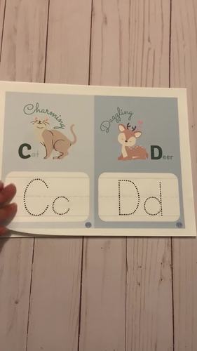 Alphabet Handwriting Flashcards and Poster by Liv and Leb | TPT