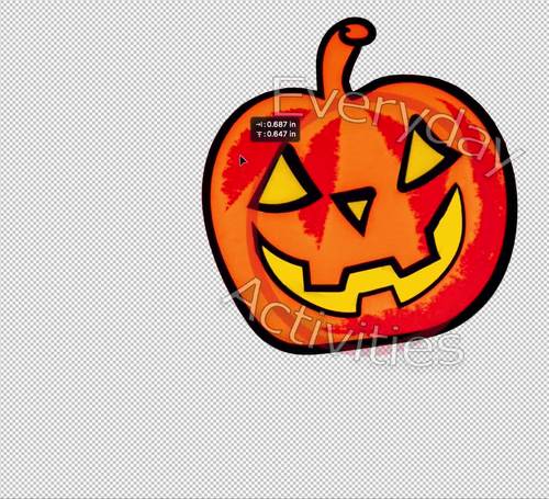 Stock Photo Jack O Lantern Smiling Transparent Background | TPT