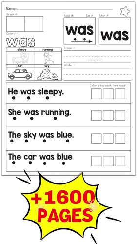 +1600 Alphabet Worksheets Centers | Letter Sounds Recognition Tracing ...