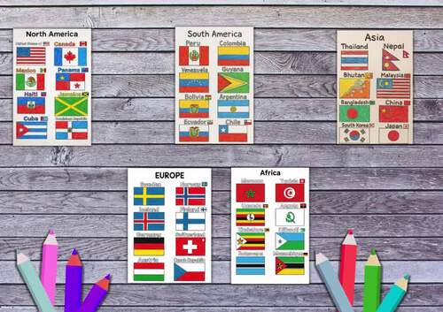 Flags of the World Coloring Pages | 175 Printable World Flags for Kids