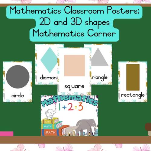 Elephant theme Mathematics posters and activities by Gizelle Geyer