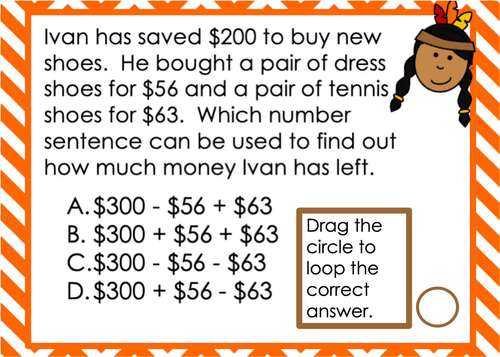 Thanksgiving Math Task Cards | Printables and Digital Bundle | Math Centers