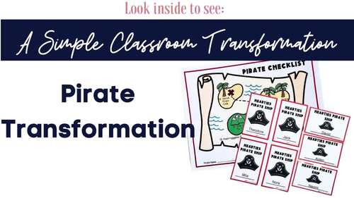Division of Whole Numbers - Pirate Room Transformation or Google Slides ...