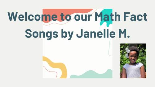 Math Fact Songs - Videos by Math Strategies Galore | TPT