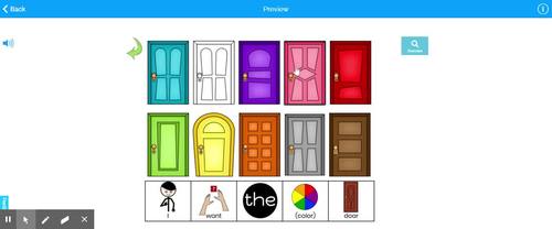 What's Behind the Door? Vehicles Boom Card Deck by Seldom Speechless